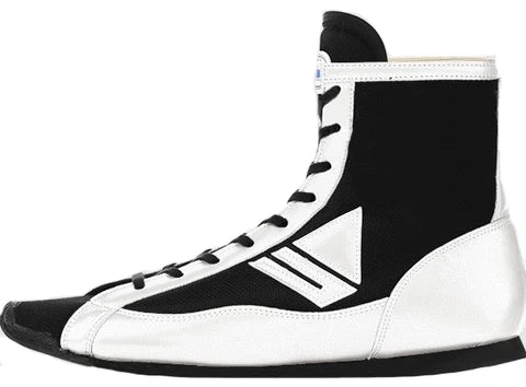 Winning Mid-Cut Type Boxing Shoes - Black · White – WJapan Boxing