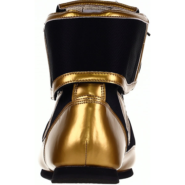 Winning Mid-Cut FOLD Type Boxing Shoes - Black · Gold – WJapan Boxing