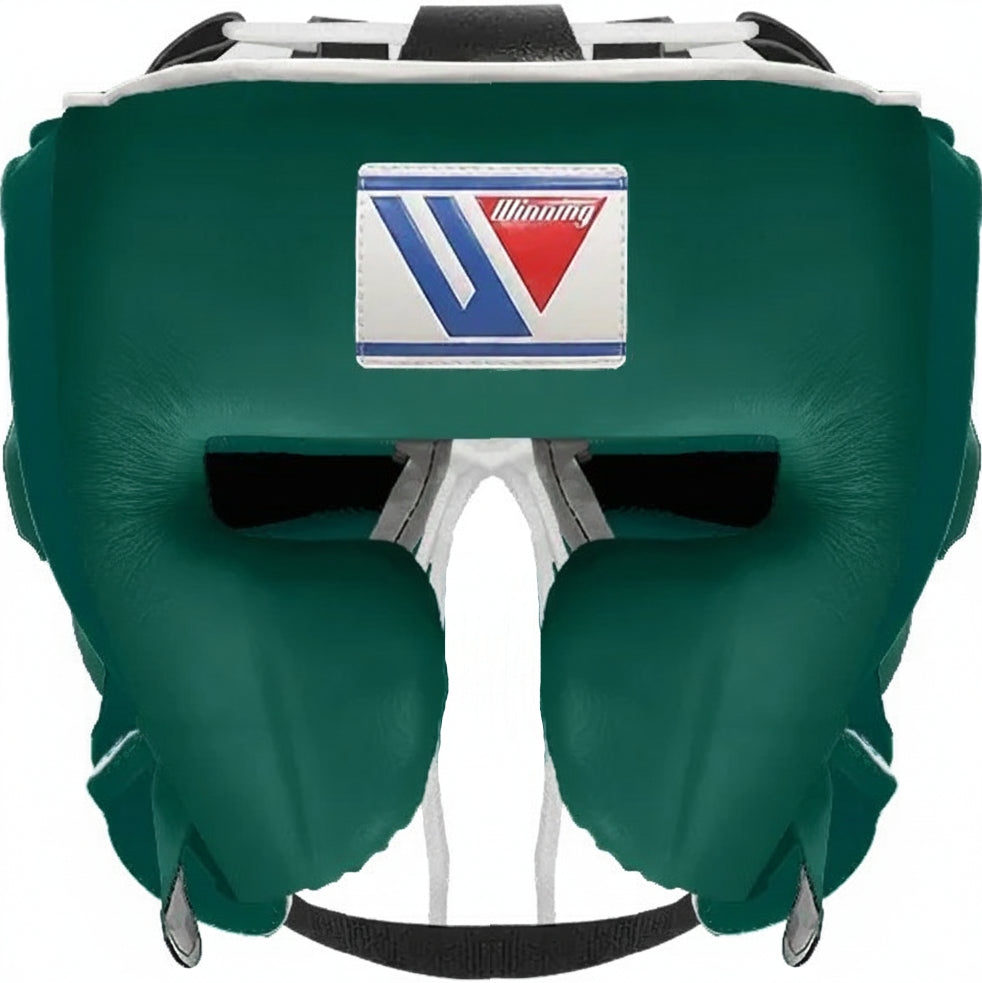 Winning Cheek Protector Headgear - Dark Green – WJapan Boxing