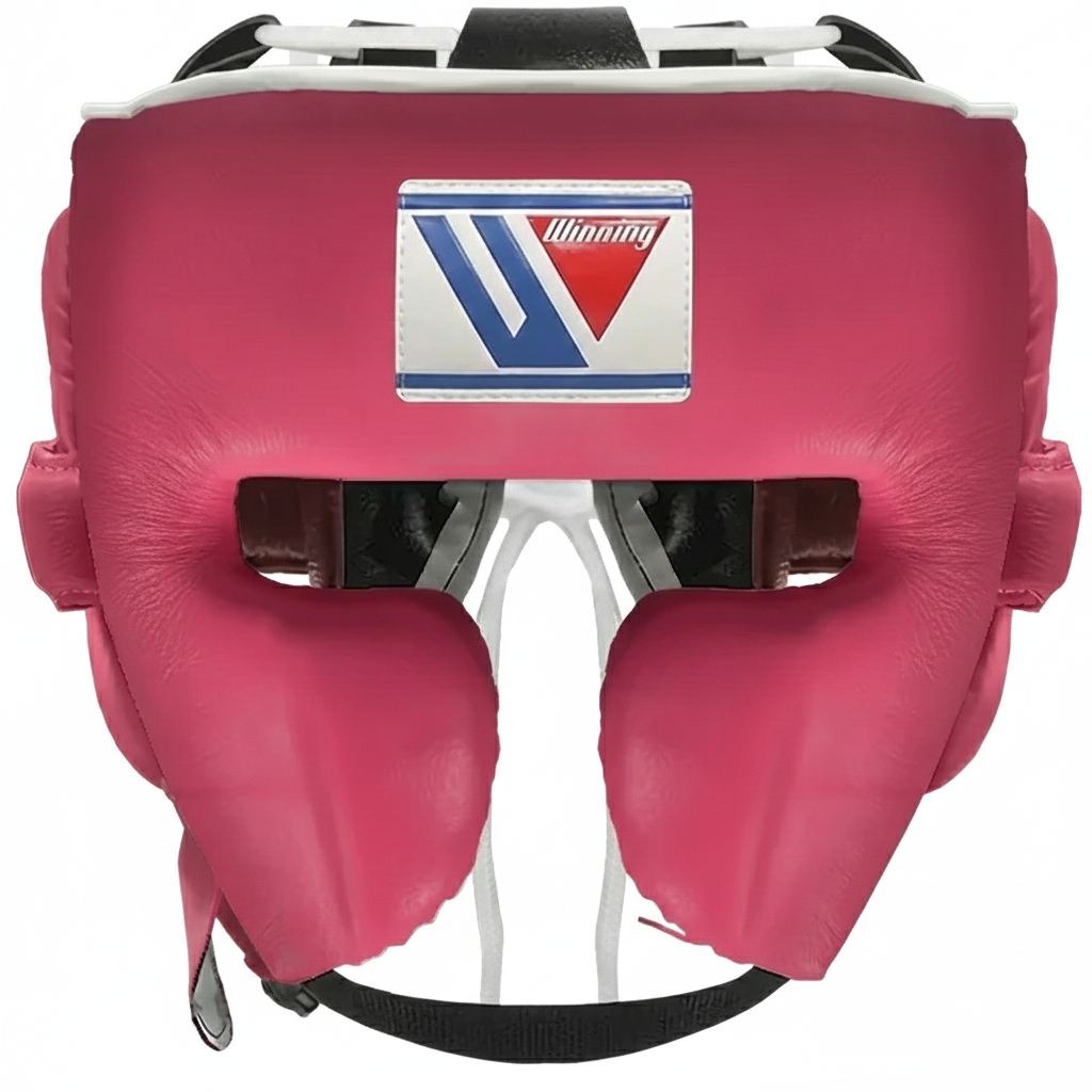 Winning Cheek Protector Headgear - Dark Pink – WJapan Boxing
