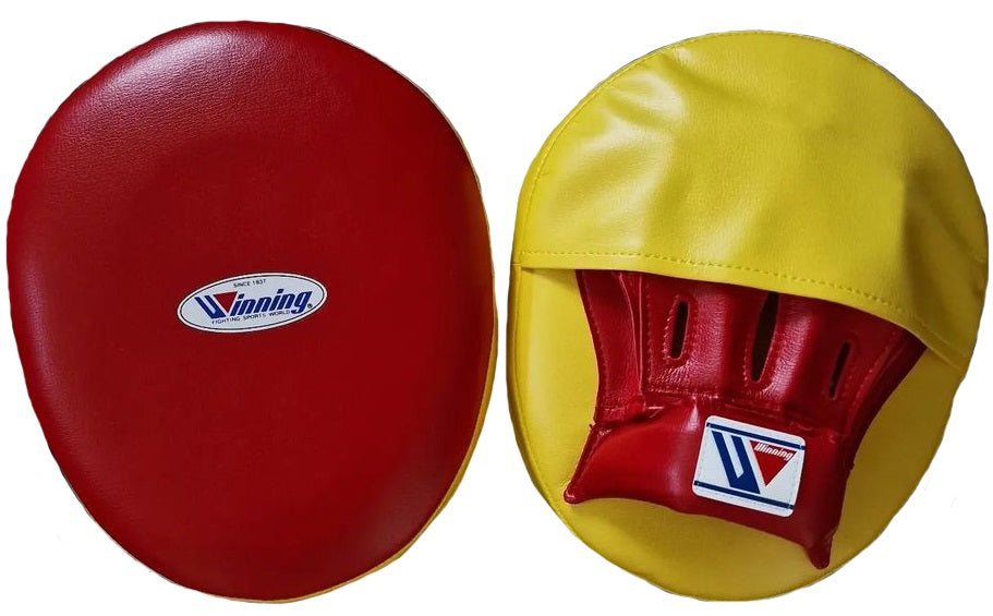 Winning Soft Type Mitts - Finger Cover - Red · Yellow – WJapan Boxing