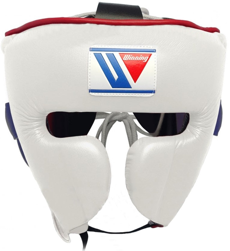 Winning Cheek Protector Headgear - White · Purple · Red – WJapan Boxing
