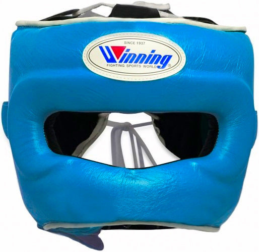 Winning Full Face Headgear - Sky Blue – WJapan Boxing