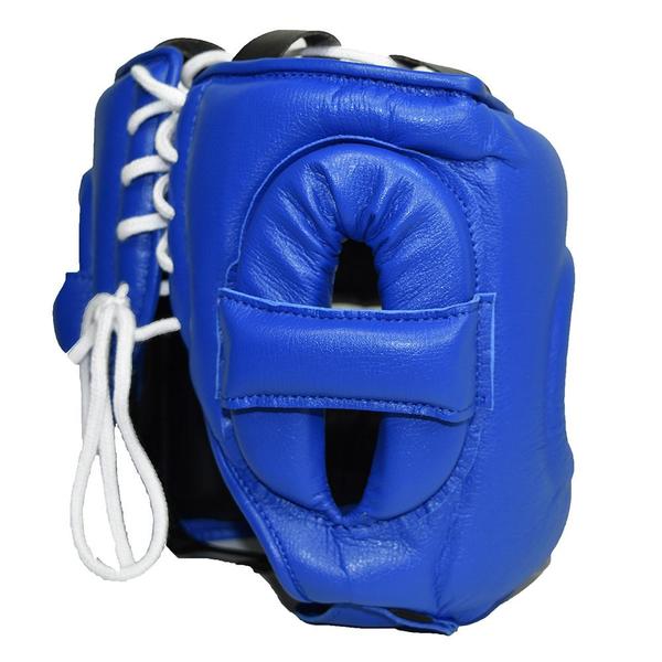 Winning Cheek Protector Headgear - Blue – WJapan Boxing