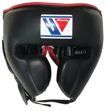 Winning Cheek Protector Headgear - Black · Red – WJapan Boxing
