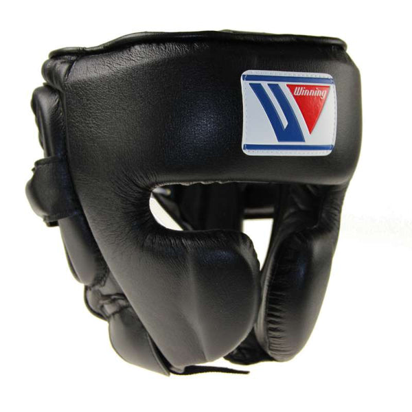 Winning Cheek Protector Headgear - Black – WJapan Boxing